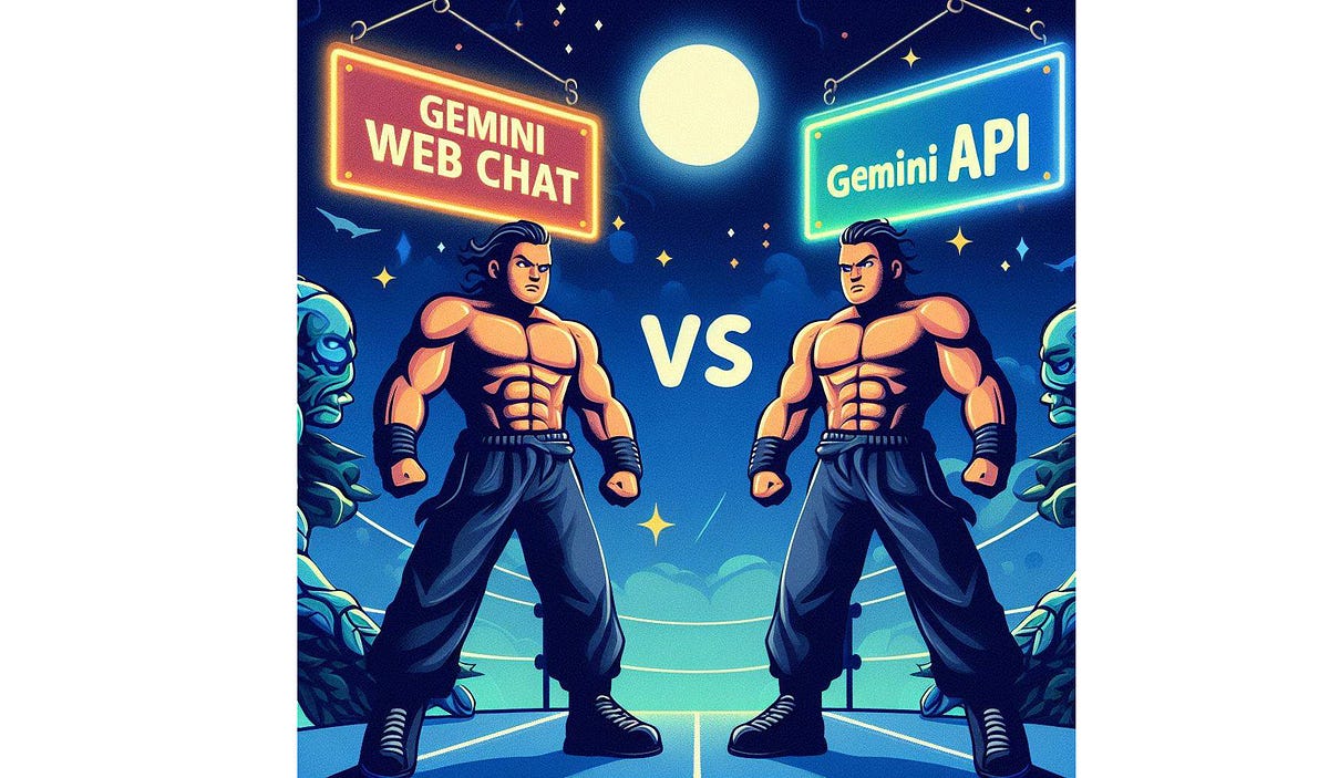 Why Gemini Web Chat is much better than Gemini API? | by Eric Popivker ...