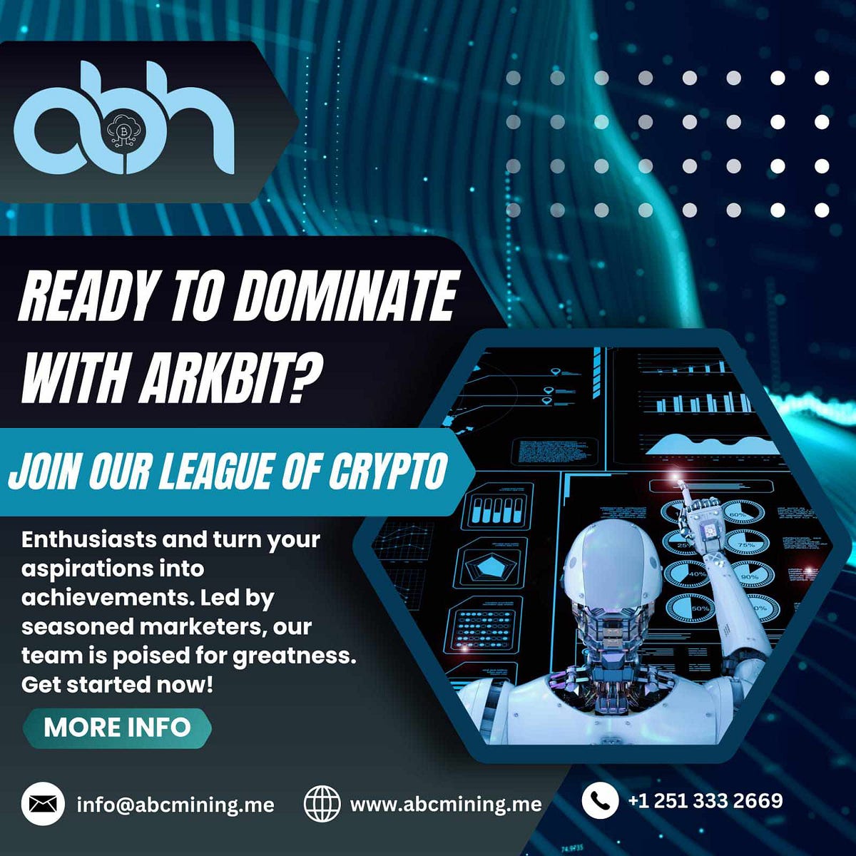 READY TO DOMINATE WITH ARKBIT? JOIN OUR LEAGUE OF CRYPTO Enthusiasts ...