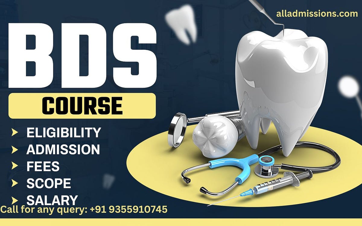 BDS Direct Admission Process, Syllabus, Fee Structure & Criteria | by ...