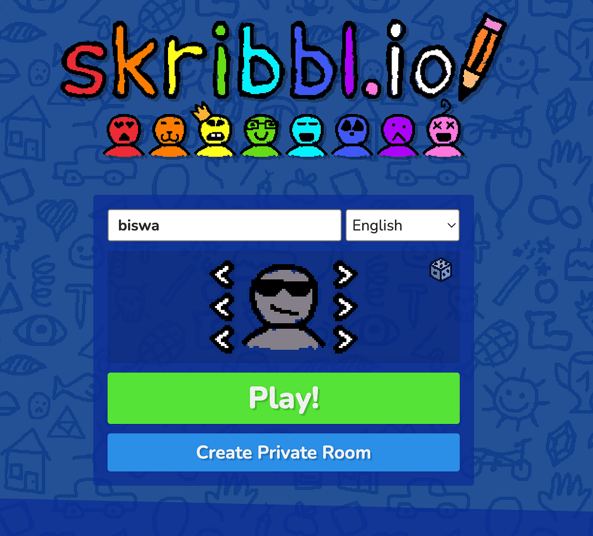 How to join the same public lobby on Skribbl ? | by Biswajit | Medium