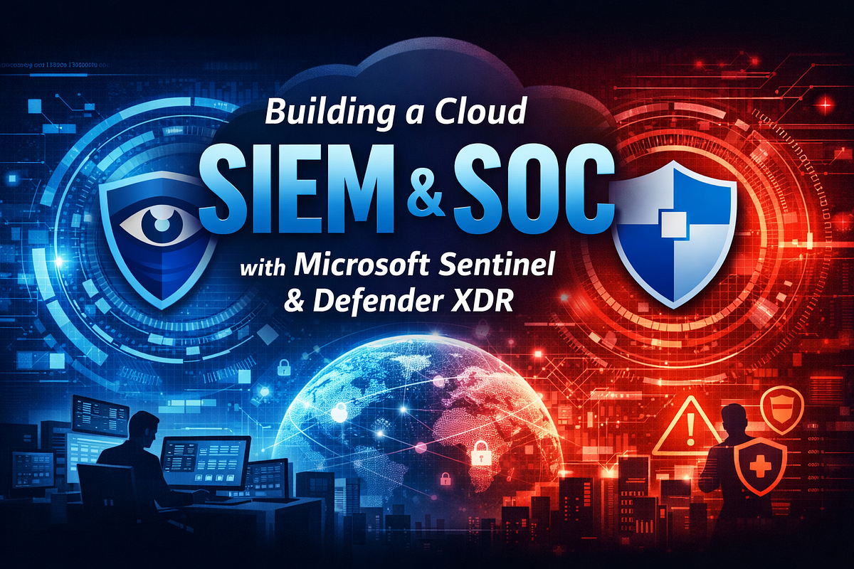 🔐 Cloud SIEM & SOC Operations Project — Microsoft Sentinel + Defender ...