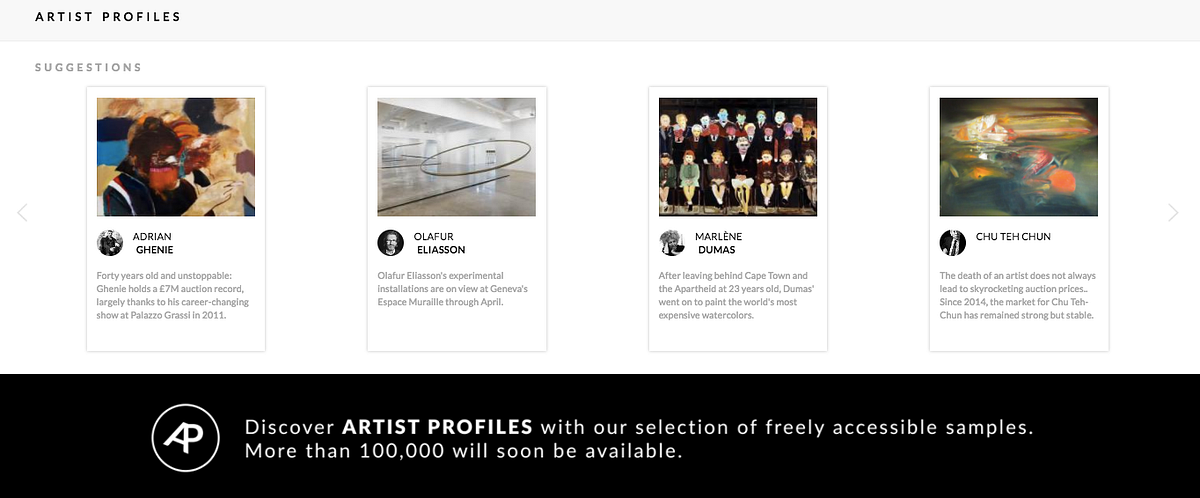 CECI N’EST PAS UNE DATABASE, IT’S ARTIST PROFILES | by H A P P E N I N ...