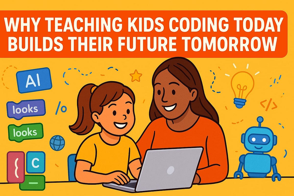 Why Teaching Kids Coding Today Prepares Them for a Smarter Tomorrow | by Bhoomirajyaguru | May ...