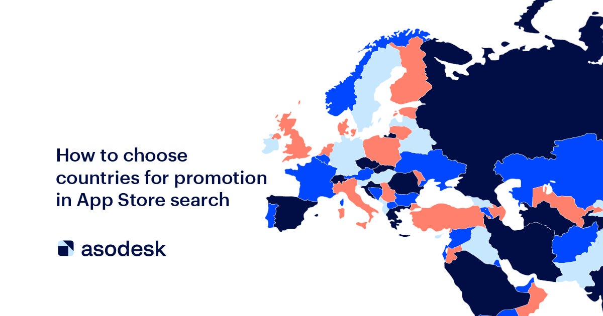 How to choose countries for promotion in App Store search | by Valeriya ...