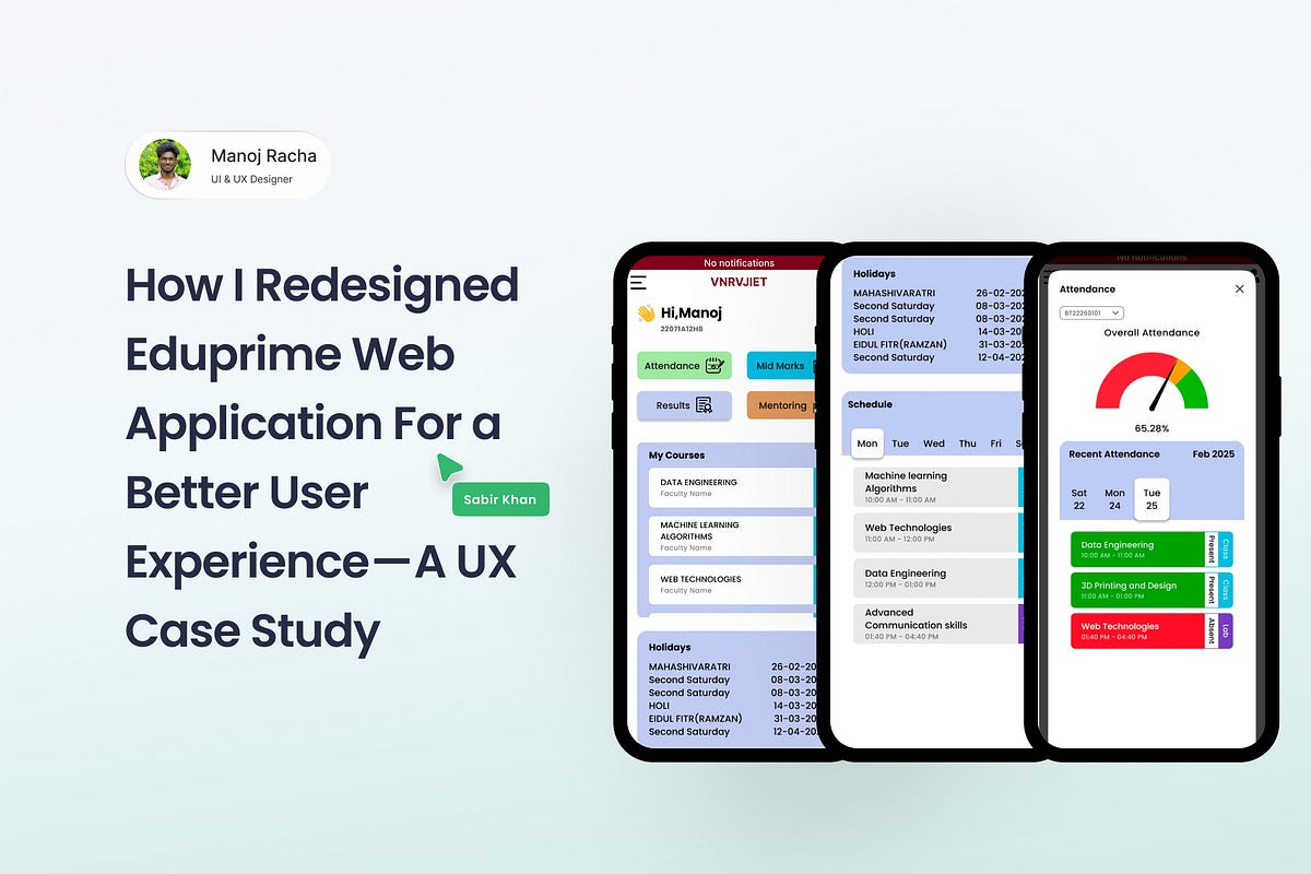 How I Redesigned Eduprime Web Application For a Better User Experience ...