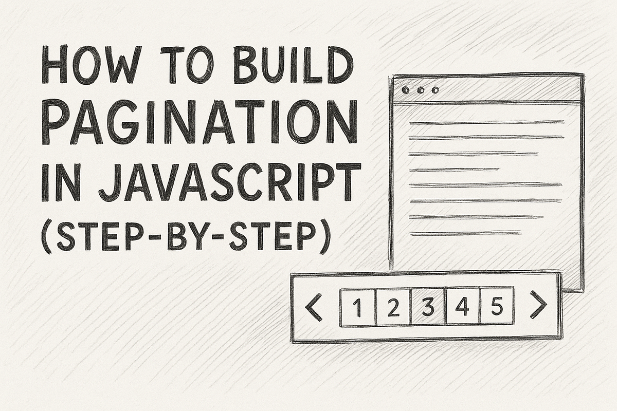 How to Build Pagination in JavaScript (Step-by-Step) | by Divyansh Jain | Medium