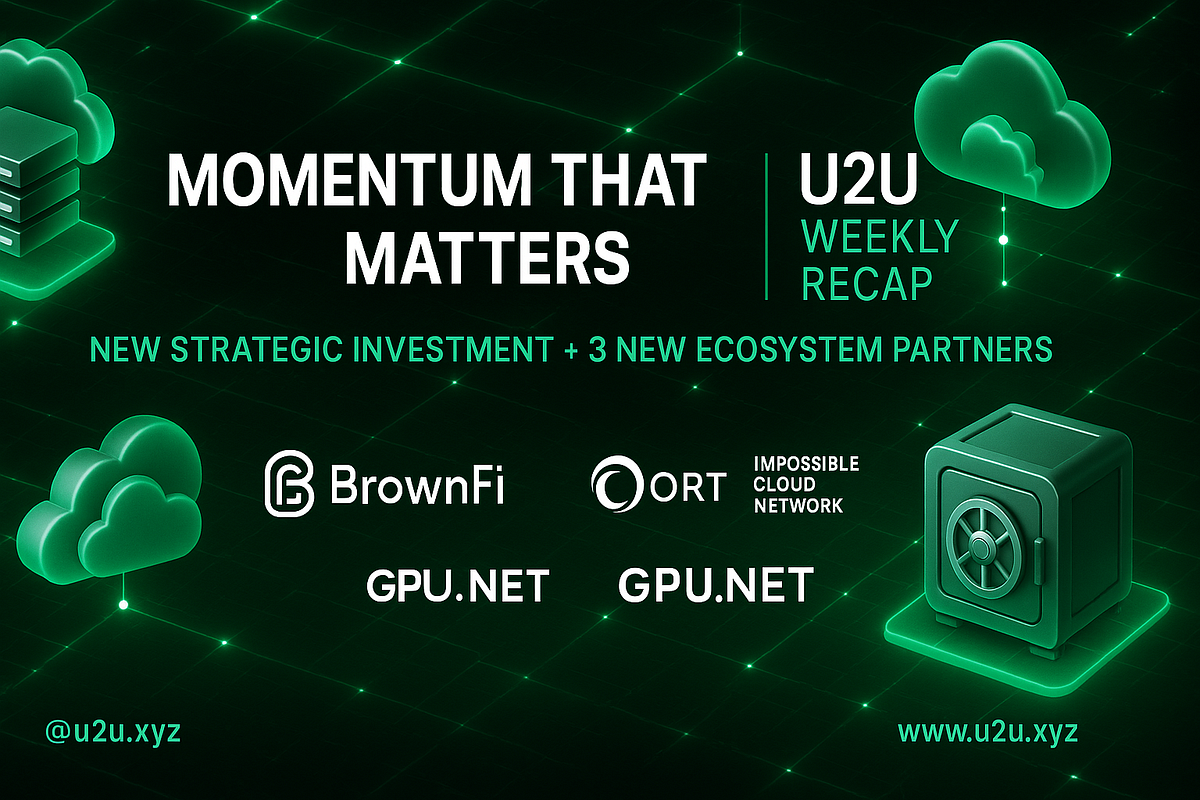 Empowering a Smarter Decentralized Economy – U2U Network & BrownFi Lead the Way! | by Sajawal ...