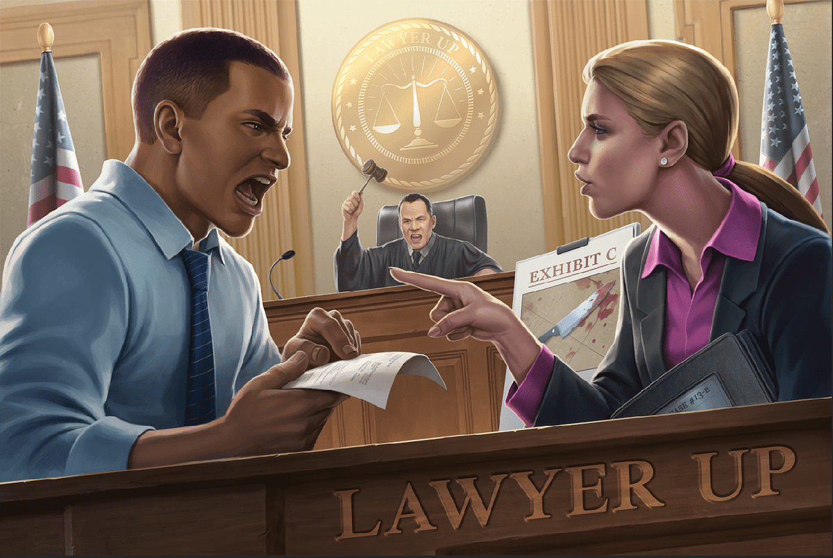 Lawyer Up from Rock Manor Games — Solo Review | by Steve Mayne ...