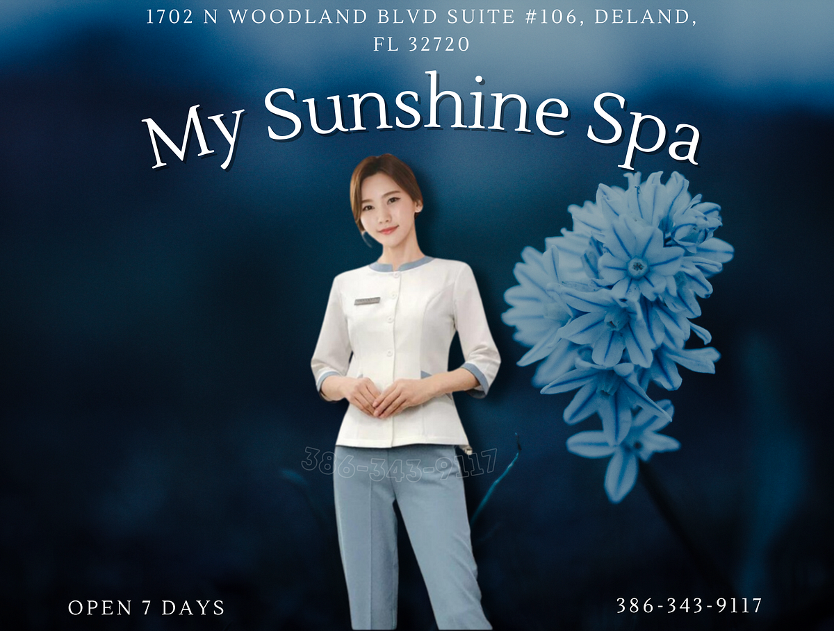 My Sunshine Spa. 1702 N Woodland Blvd Suite #106… | by Mysunshinespa ...