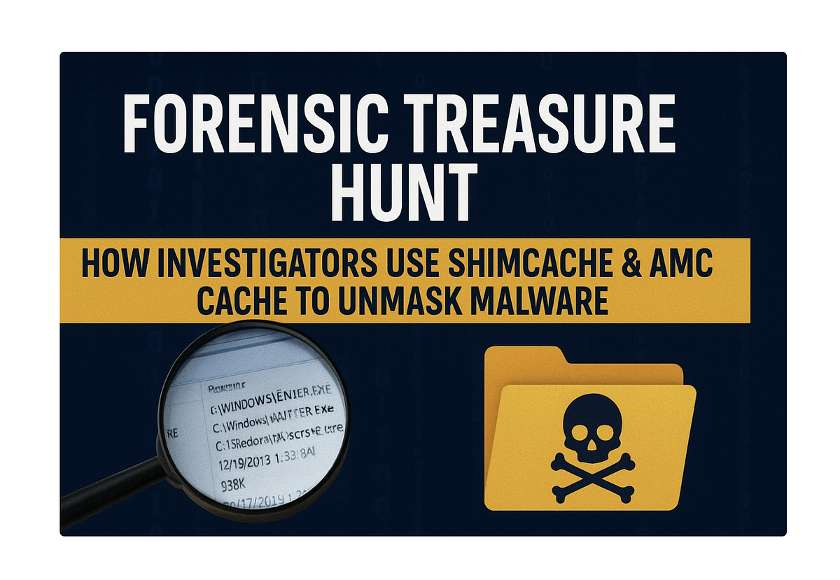 Forensic Treasure Hunt: How Investigators Use ShimCache & AmCache to ...