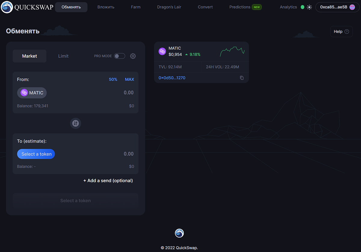 How to swap csMatic to Matic. To swap csMatic to Matic go to the site ...