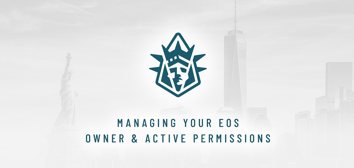 Managing your EOS Owner & Active Permissions | by Kevin Rose | EOS New ...