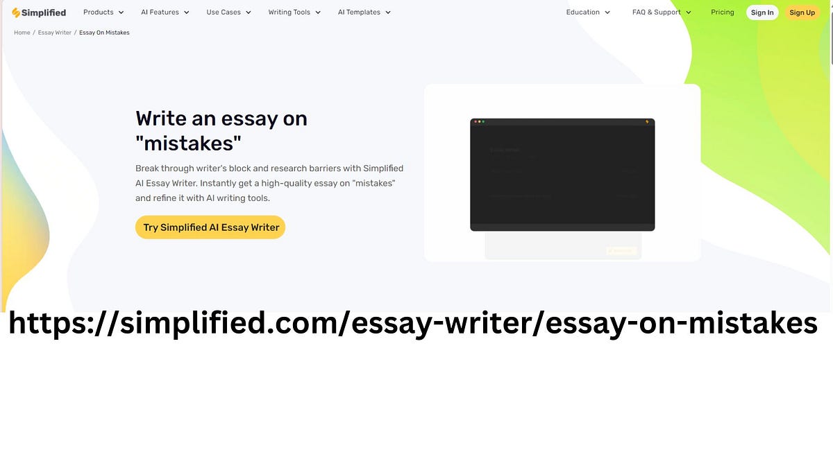 Share Insights: Online Mistakes Essay Writer | by Mistakes Essay Writer ...