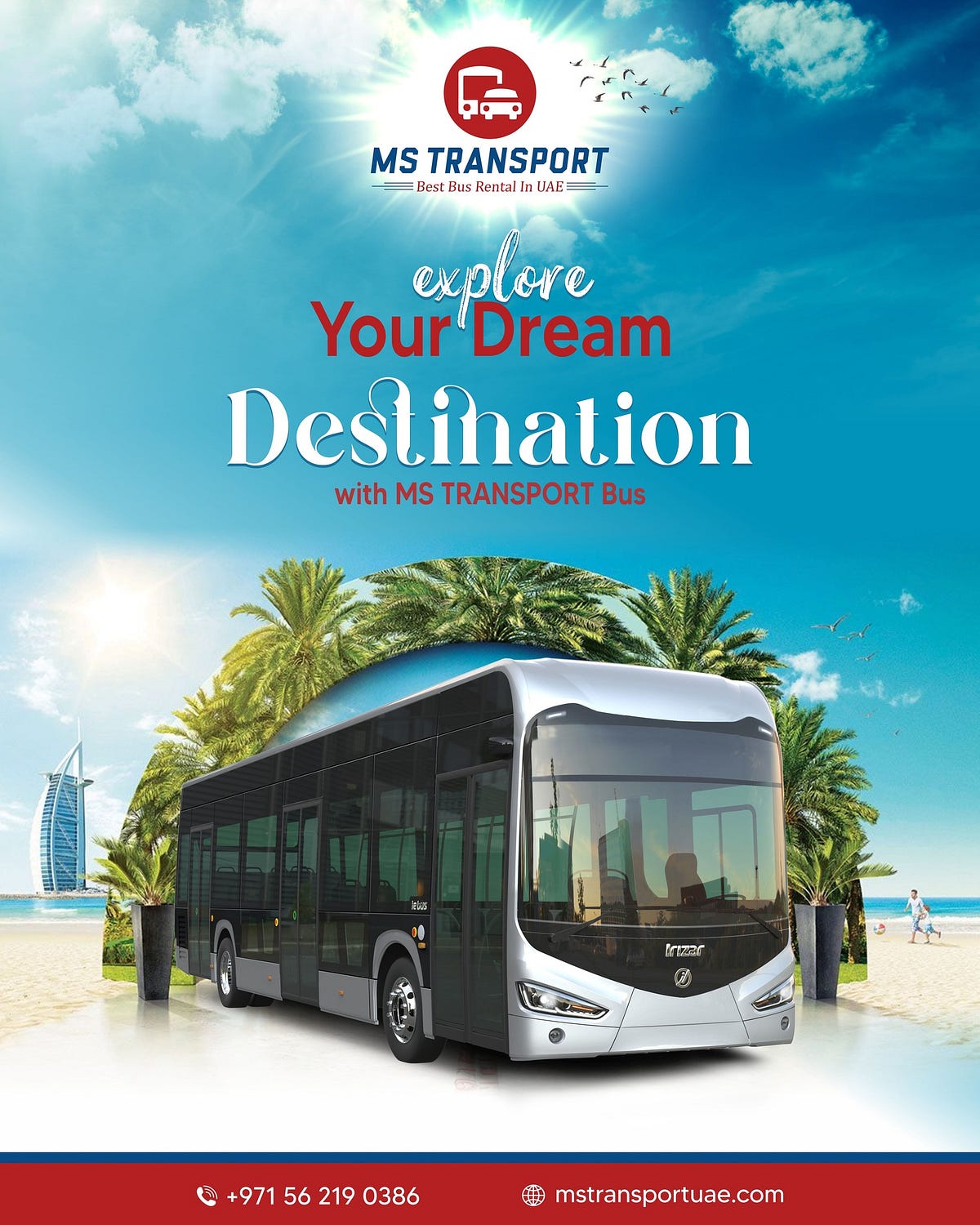 Tour Bus Service Dubai | Transport and Tours | MS Transports | by Ms ...