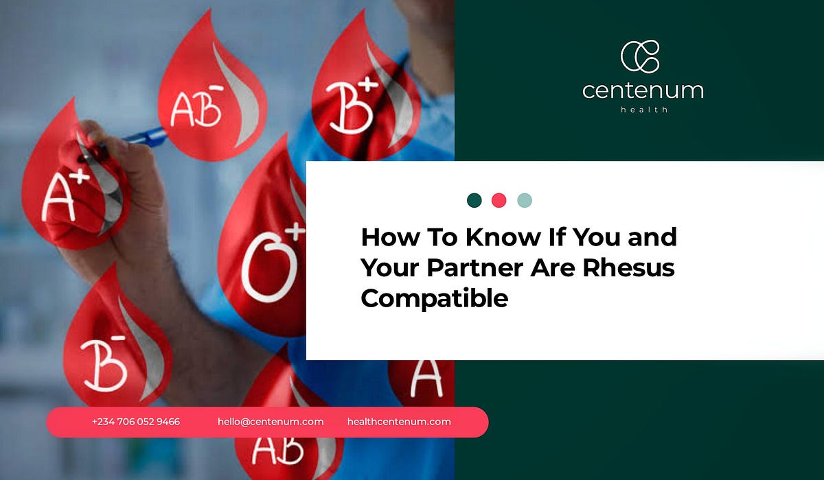 How to Know If You and Your Partner Are Rhesus Compatible | by Centenum ...