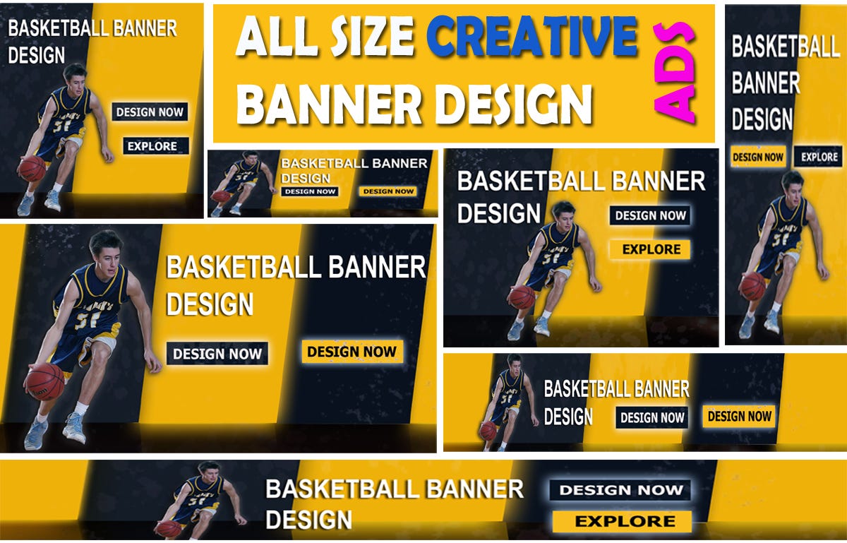 Creative google ads, web banner, cover, header, slider design - Nancy M ...