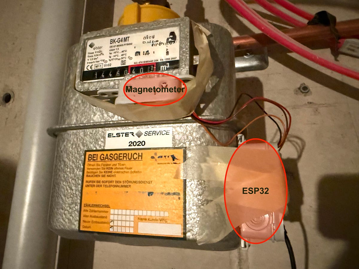 Read Gas Meter with ESP32 & Home Assistant | Medium