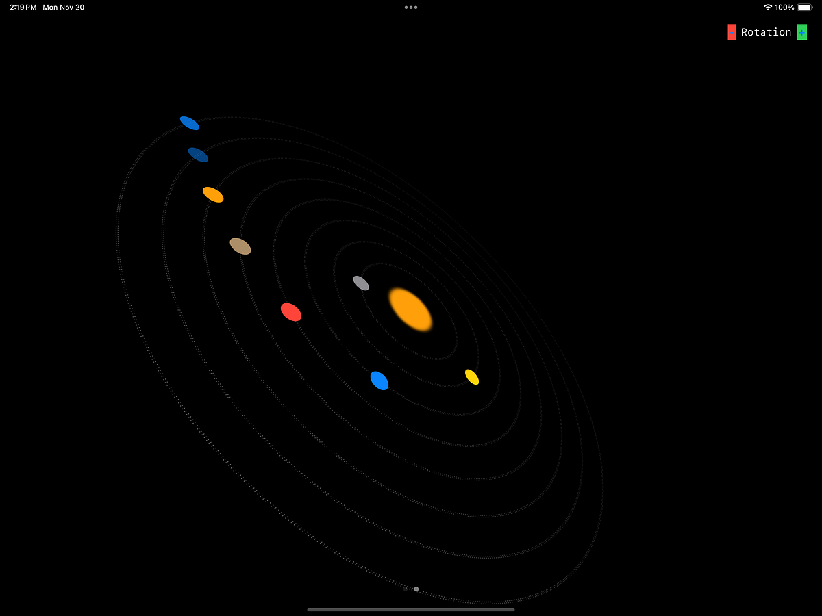 Solar System UI — SwiftUI. This is a fun UI learning story about… | by Sanjeev Bharti | iOS App ...
