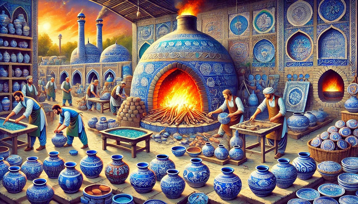 Blue Pottery as a Symbol of Artistic Legacy. | by Echoes of Art | Jan ...