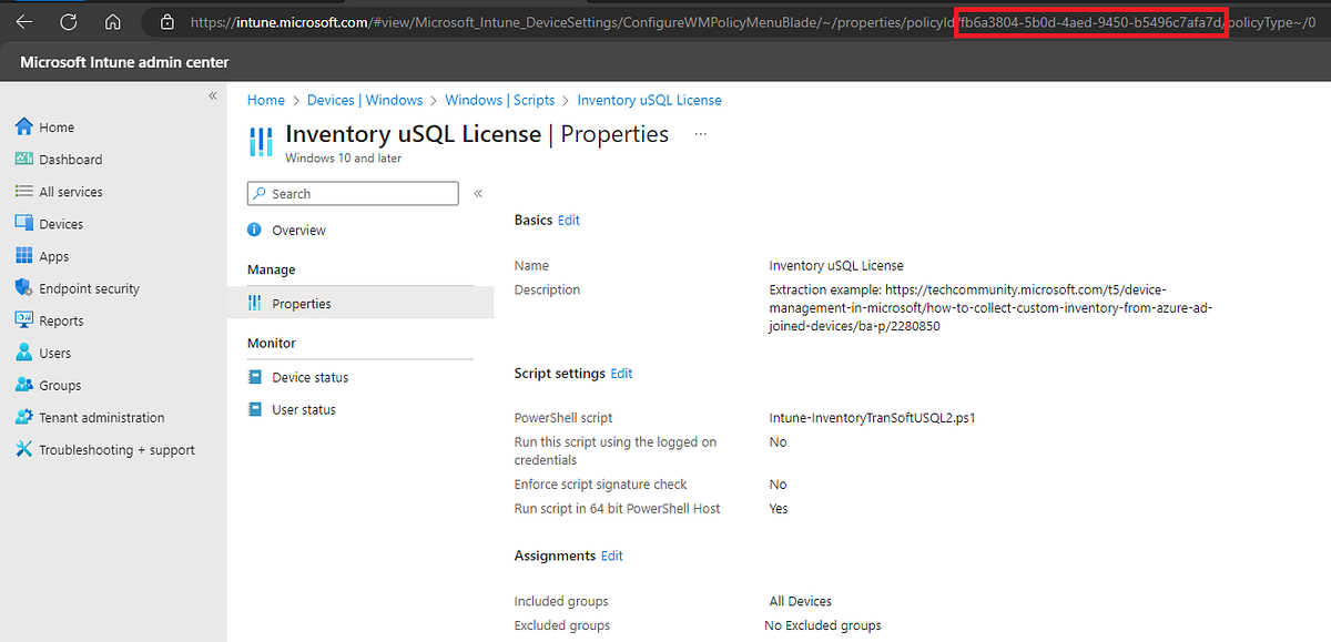 Making use of outputs from Intune platform scripts | by Dan Jansson ...