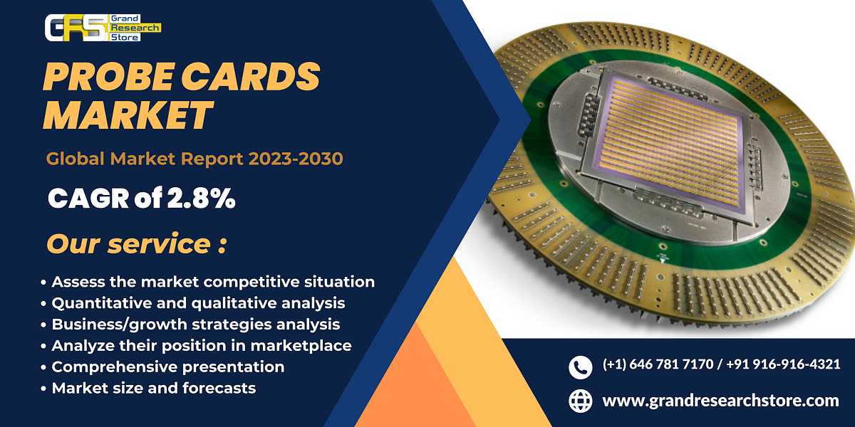Probe Cards Market, Global Outlook and Forecast 2023–2030 - Naikdipti ...