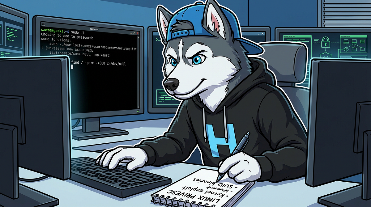 OSCP Notes, Linux PrivEsc Cheat Sheet | by The Husky Hacker | Medium
