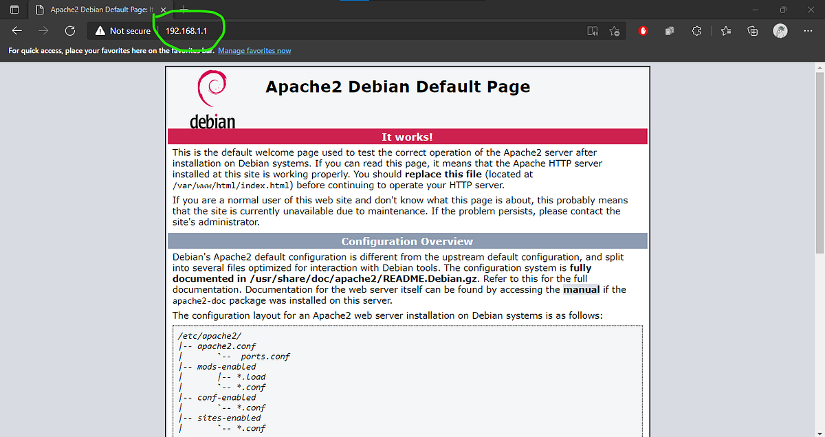 Cara Konfigurasi Apache2 sebagai Web Server di Debian 10 | by I Made Nugrahe Jaye Putra | Medium