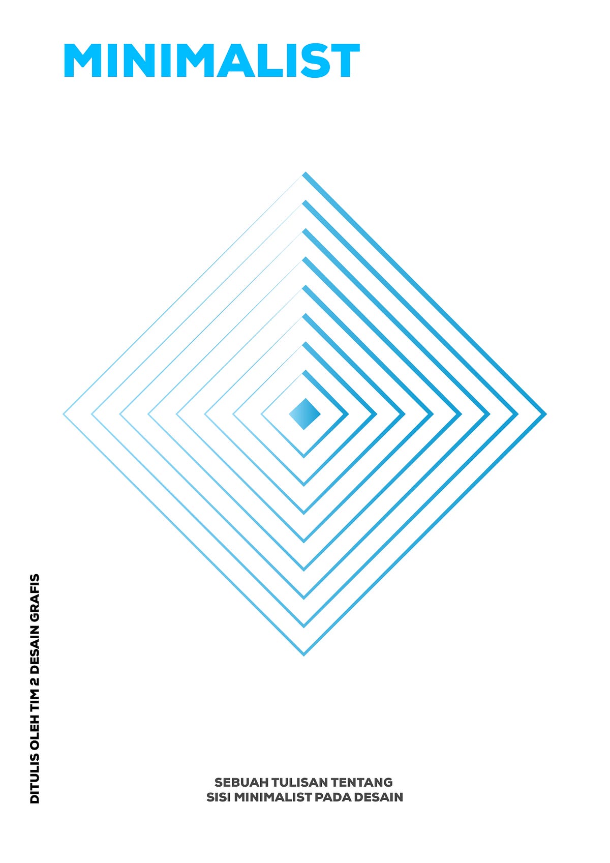 Tutorial Membuat Desain Cover Book Minimalist, Dengan memanfaat kan ...
