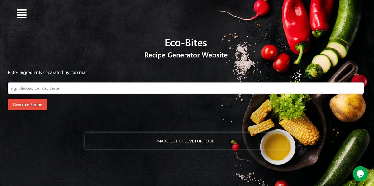 Transforming Leftovers: The Eco-Bites Recipe Generator Story | by ...