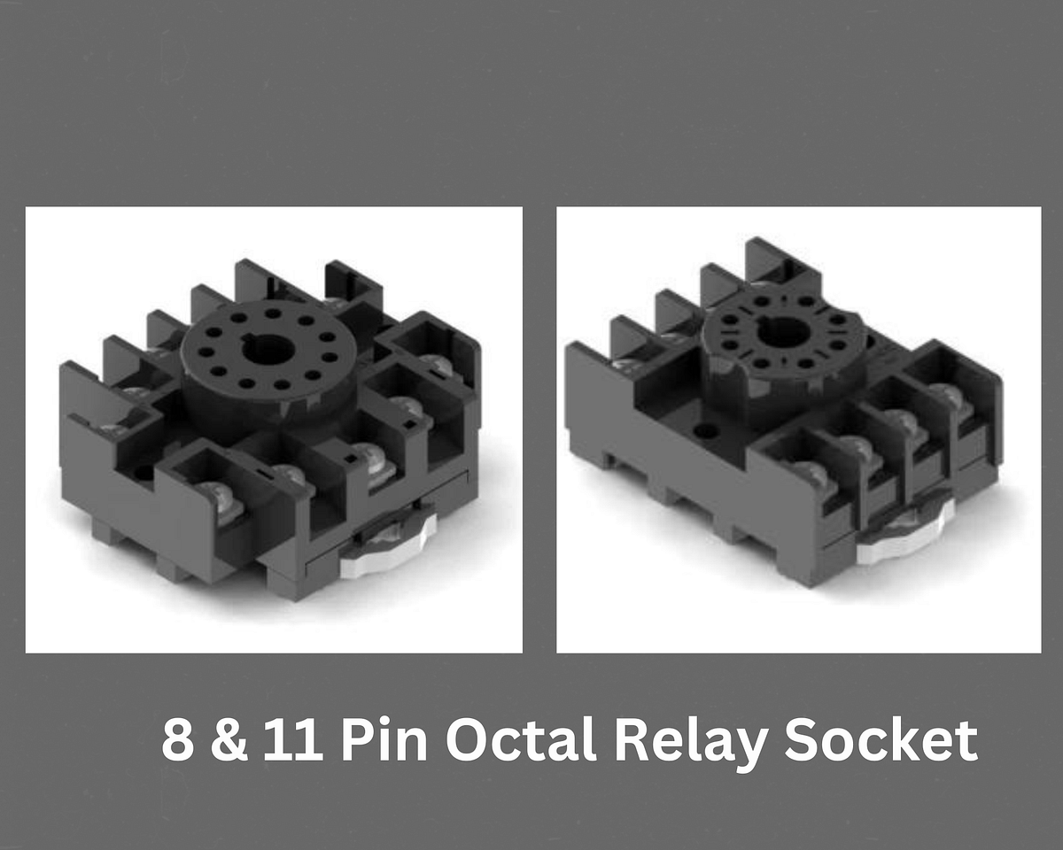 Understanding the Unique Features of 8 and 11 Pin Octal Relay Sockets | by Relay | Medium