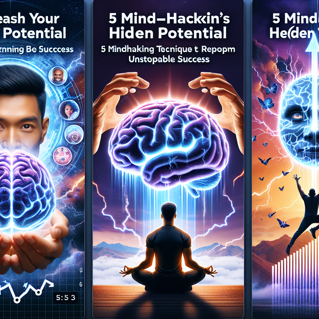 Unleash Your Brain’s Hidden Potential: 5 Mind-Hacking Techniques to Reprogram Your Mind for ...