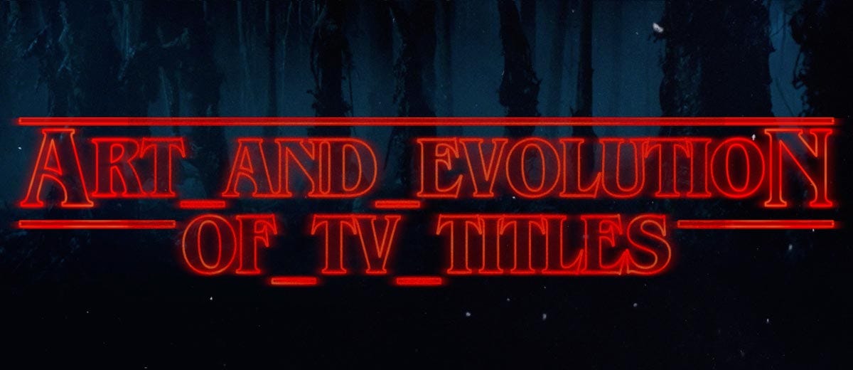 The Art and Evolution of TV Title Sequences | by ACMI | ACMI | Medium