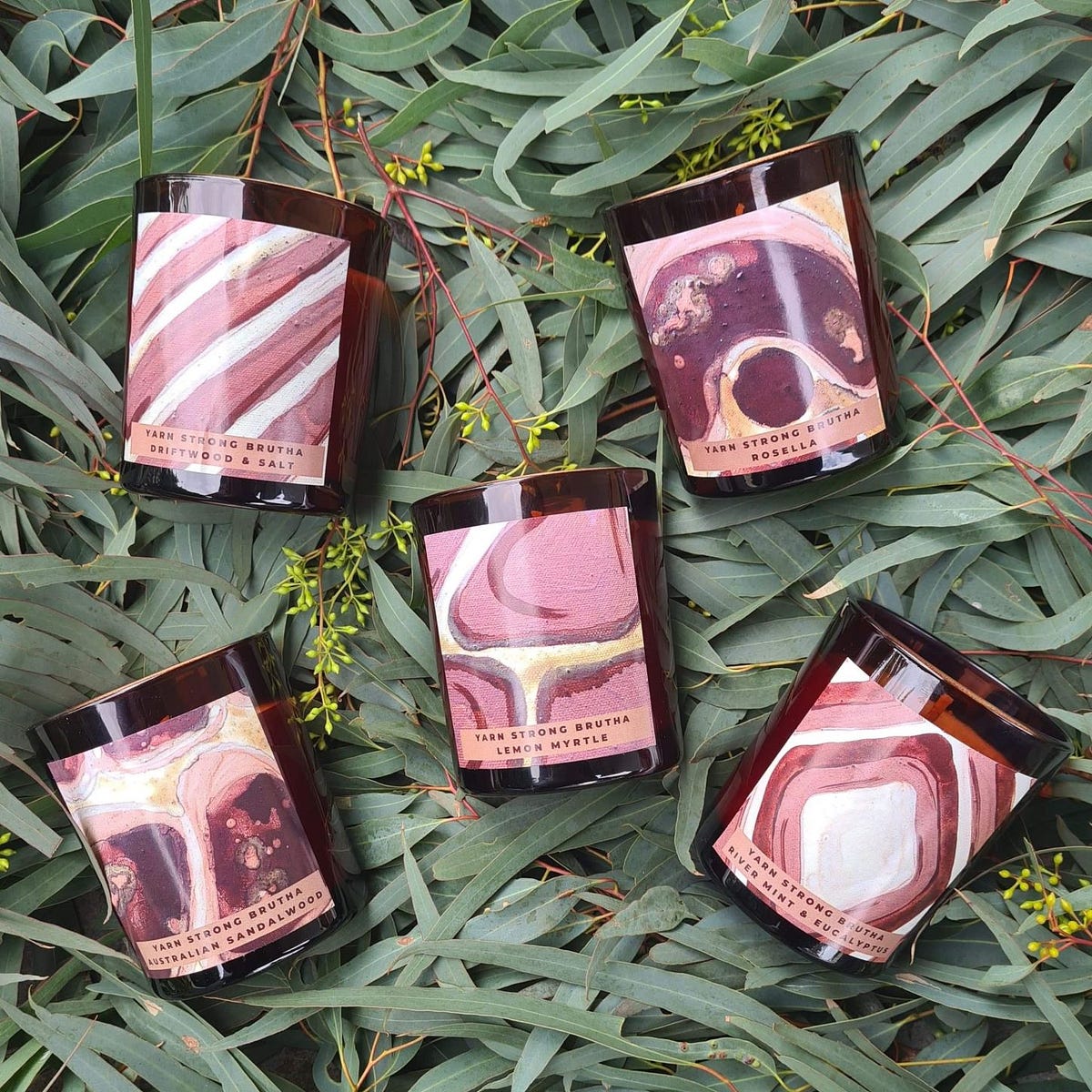Hand-poured Soy Candles Online - YarnStrong Sista - Medium