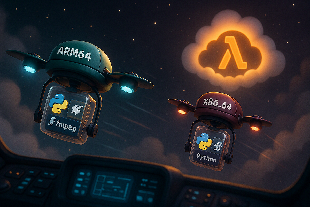Creating AWS Lambda Layers with ffmpeg and Python Dependencies (e.g., requests) Using Multi-Arch ...