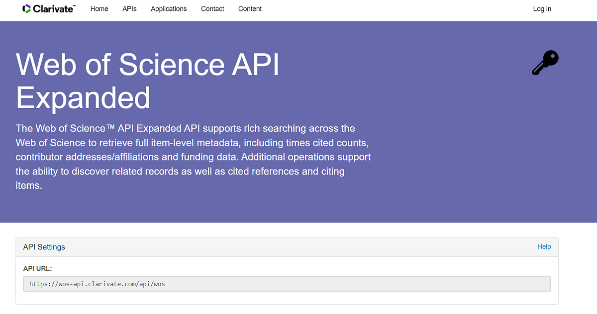 Web of Science API: Data Retrieval, Analysis, and Visualization Tips in R | Medium