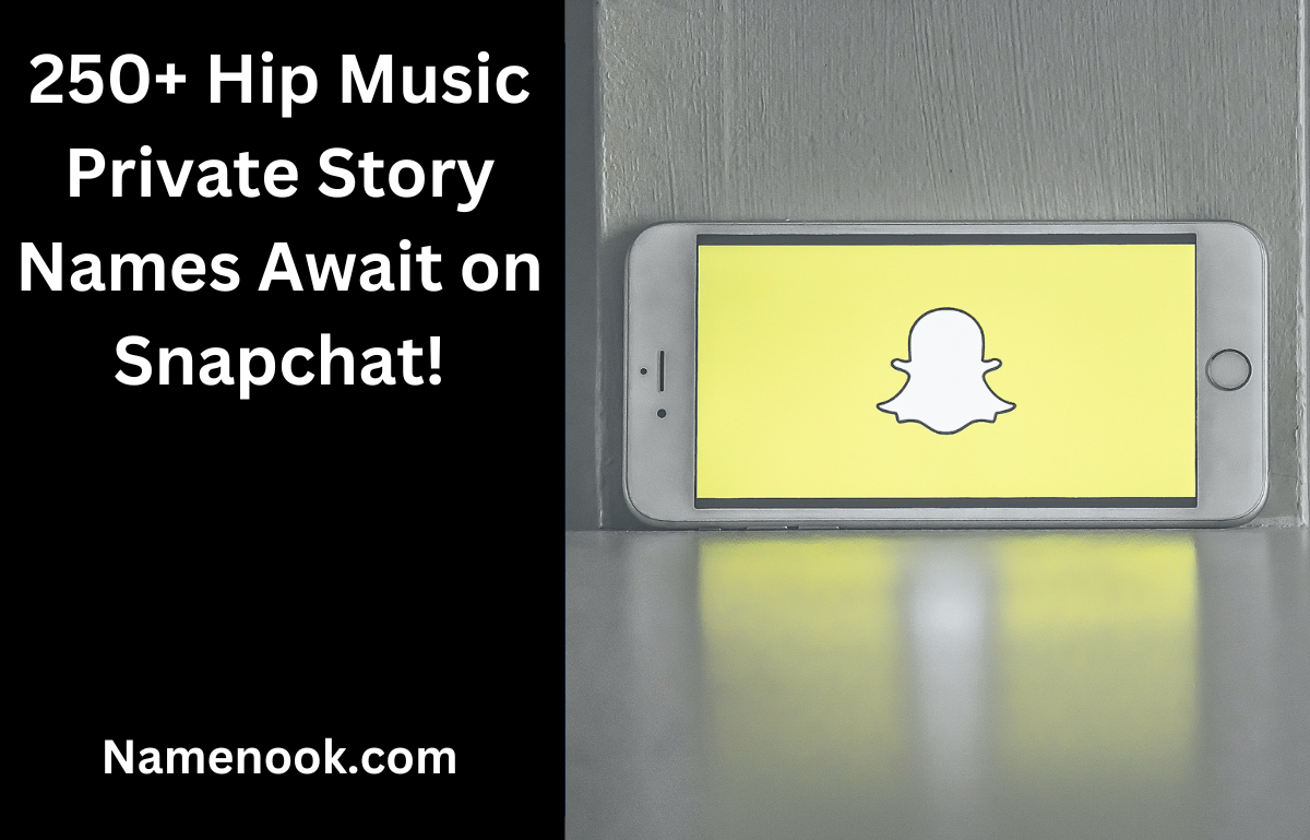 250+ Hip Music Private Story Names Await on Snapchat! | by Namenook.com ...