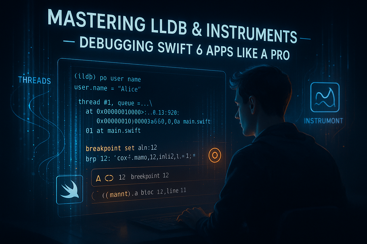 🧩 Mastering LLDB and Instruments — The Art of Debugging in Swift 6 | by ...