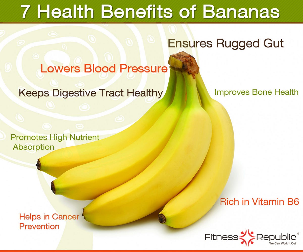The 7 Marvelous Health Benefits of Bananas | by Waheed Ahmad | Medium