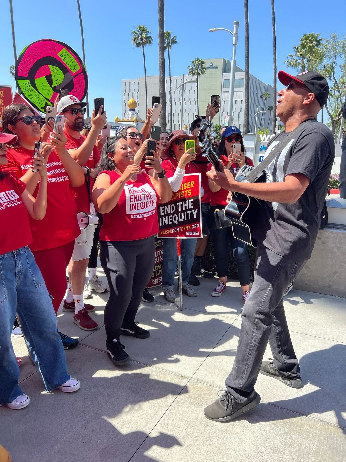 Never Meet Your Heroes: Tom Morello Proved Otherwise on the Picket Line | by Garie Connell | Apr ...