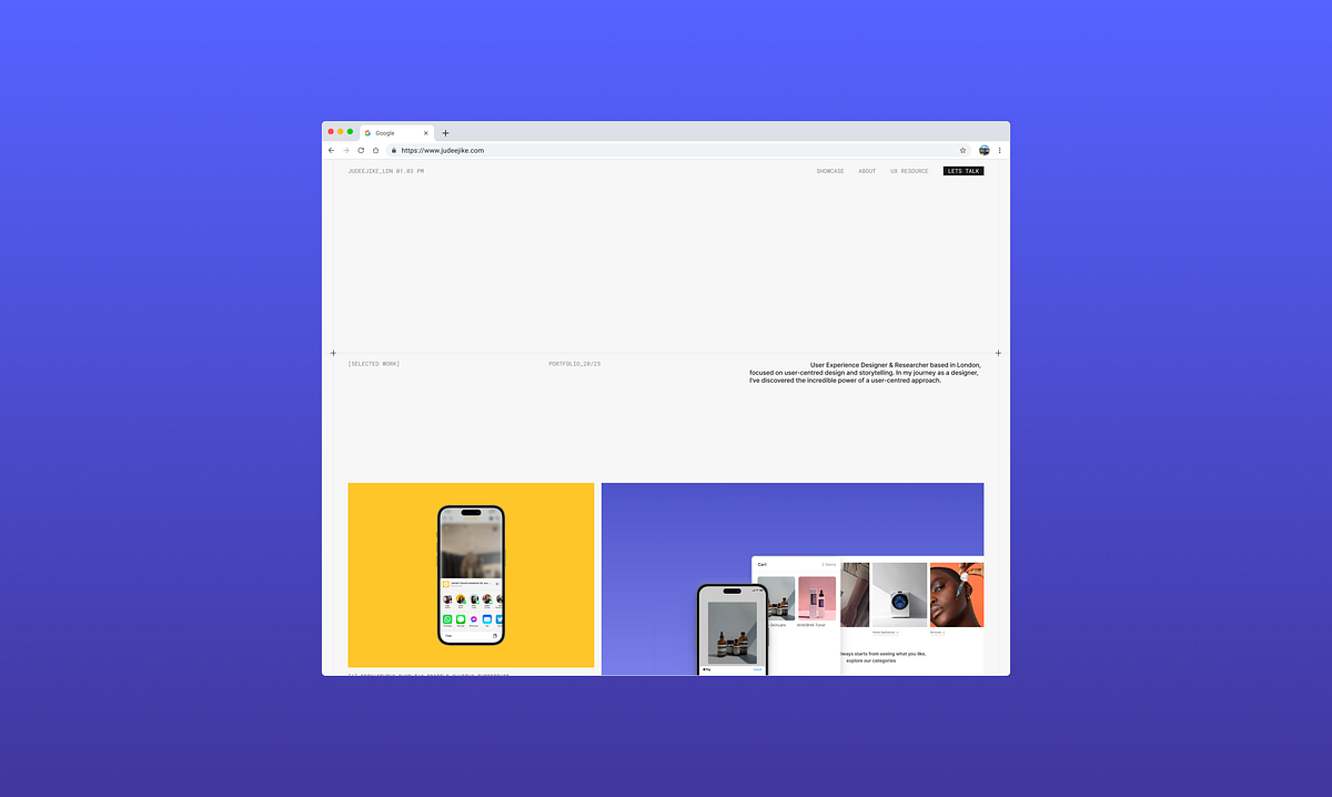 Redesigning & optimizing my portfolio for busy hiring managers | by ...