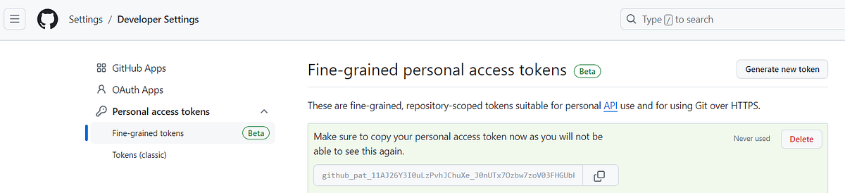 fatal: Authentication failed for ‘https: GIT push - Nirbhay Singh - Medium