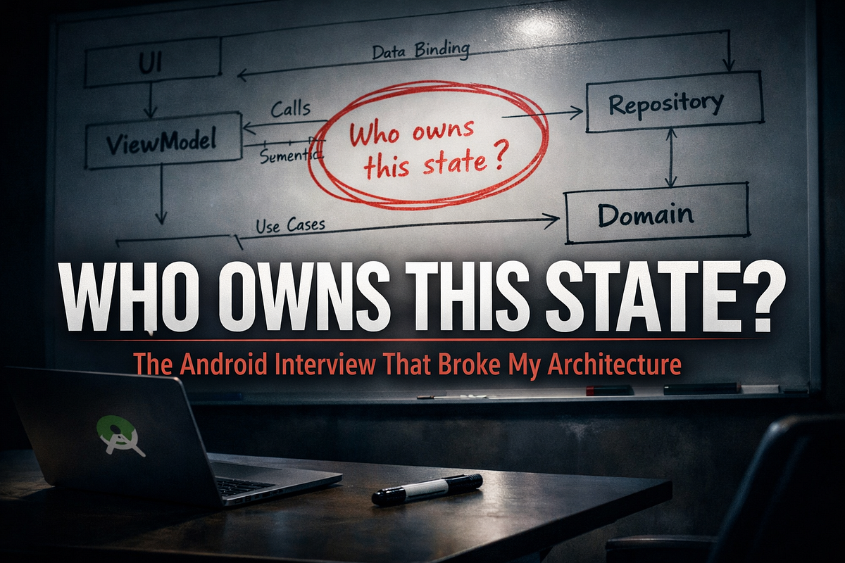 Android: The Interviewer Asked: “Who Owns This State?” I Froze. | by ...