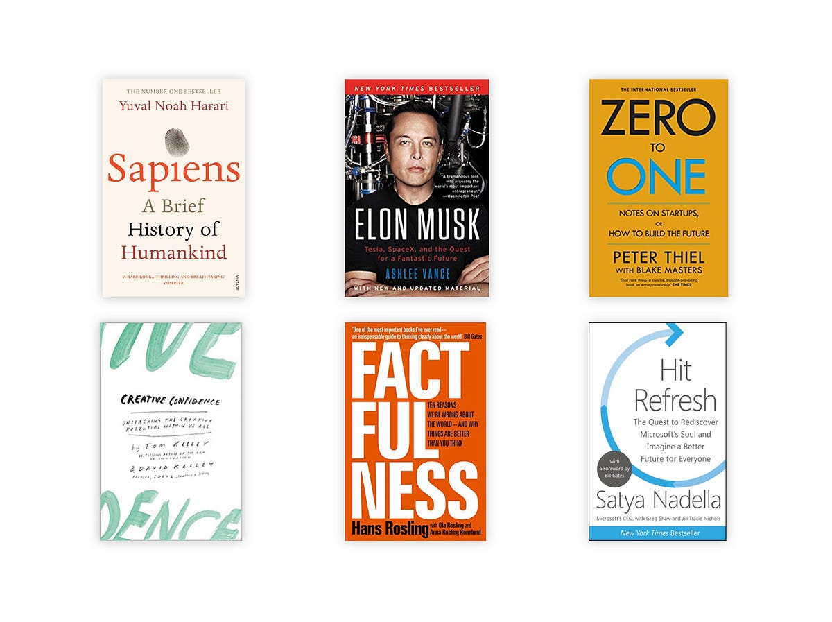 Top 6 books I read in 2018. From Sapiens to Factfullness, here is… | by ...