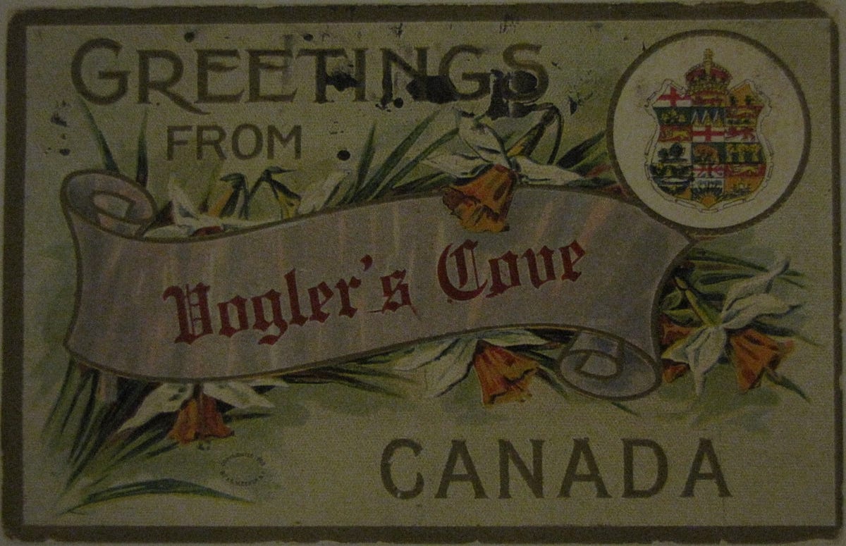 Vintage postcard from Vogler’s Cove | The Roving Genealogist