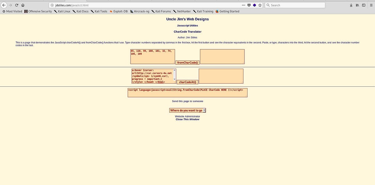 Xss With Html And How To Convert The Html Into Charcode By Arif Itsec111 Medium