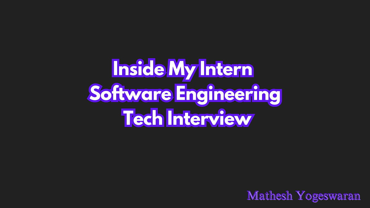 How I Cleared My React And Full Stack Developer Interview By Matheshyogeswaran Javascript In