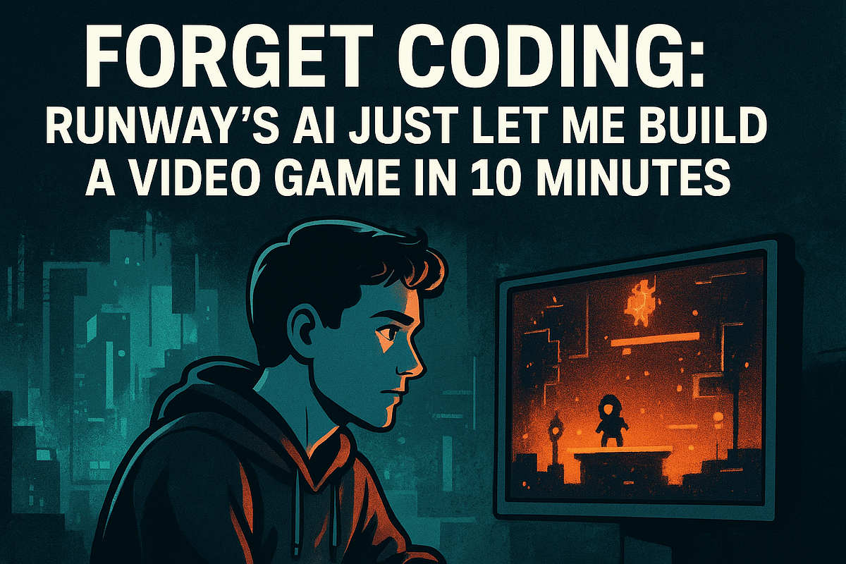 Forget Coding: Build Games with Runway’s AI | Technology Hits