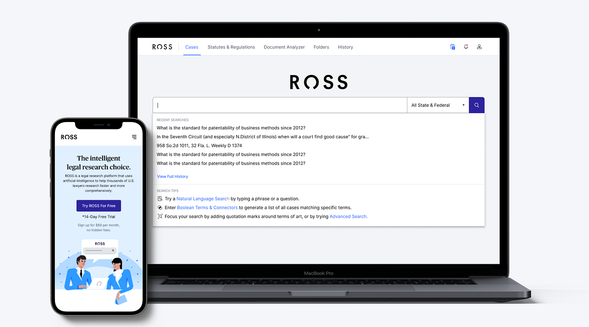 Redesigning an AI-powered search in a legal research tool | by Lailee ...