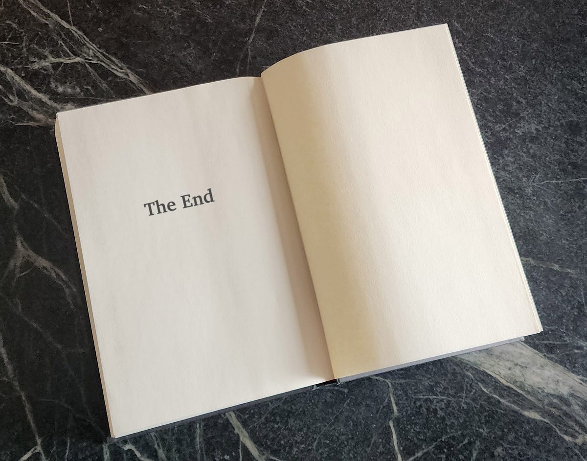 A Good Book, Too Soon Ended. A story we know too well | by Randy ...