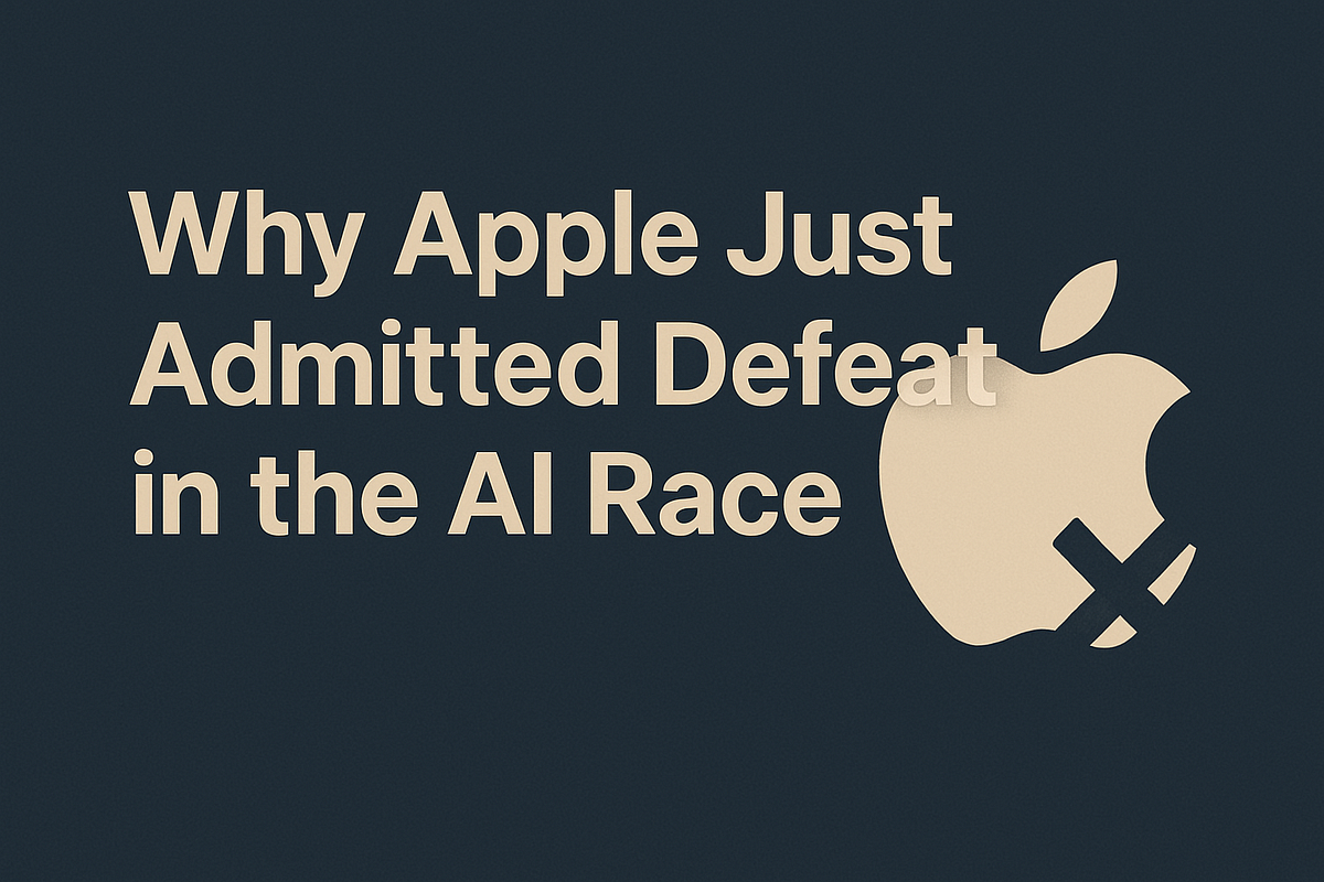 Why Apple Just Admitted Defeat in the AI Race | by Felix Kebaya | Nov ...